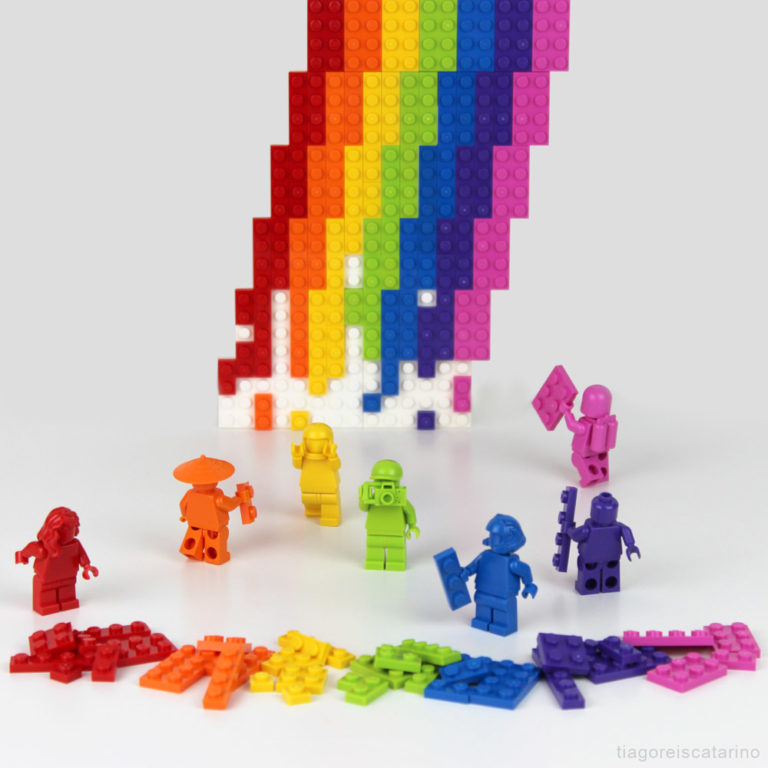 Lets Build Lego Rainbows Together - EverydayBricks